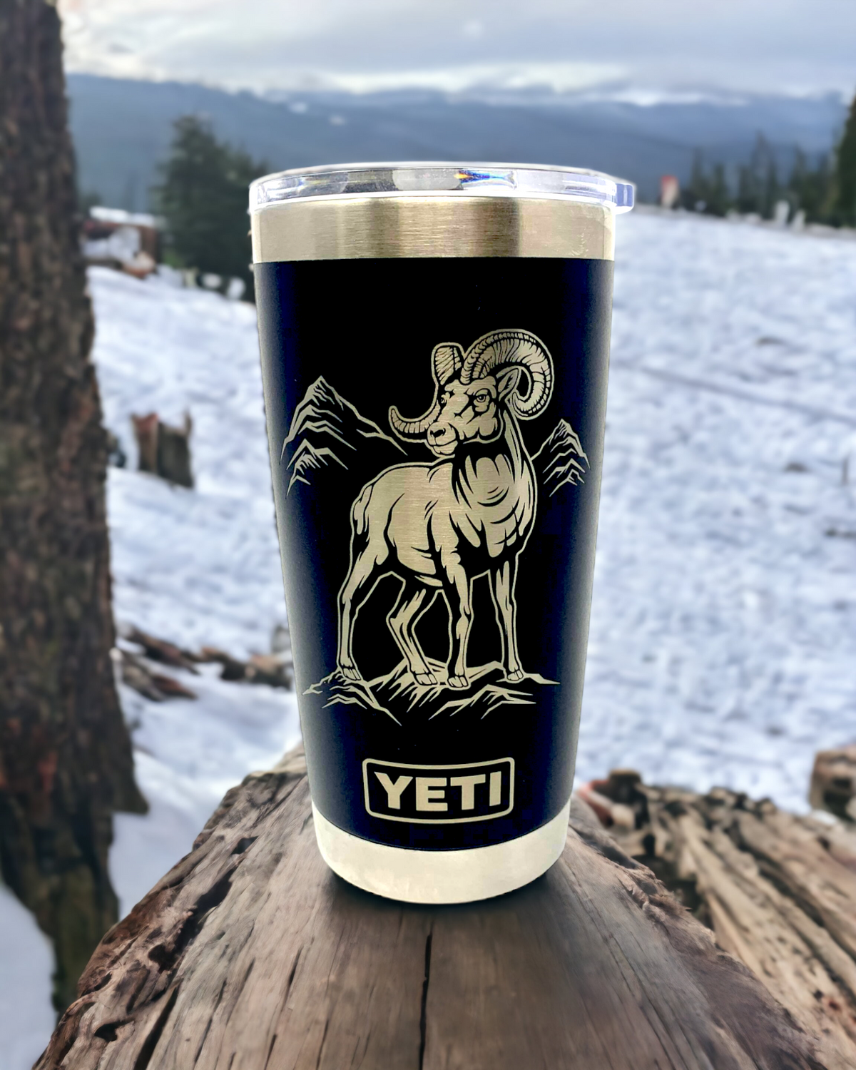 Big Horn Sheep Yeti Tumbler | Wind River Outpost